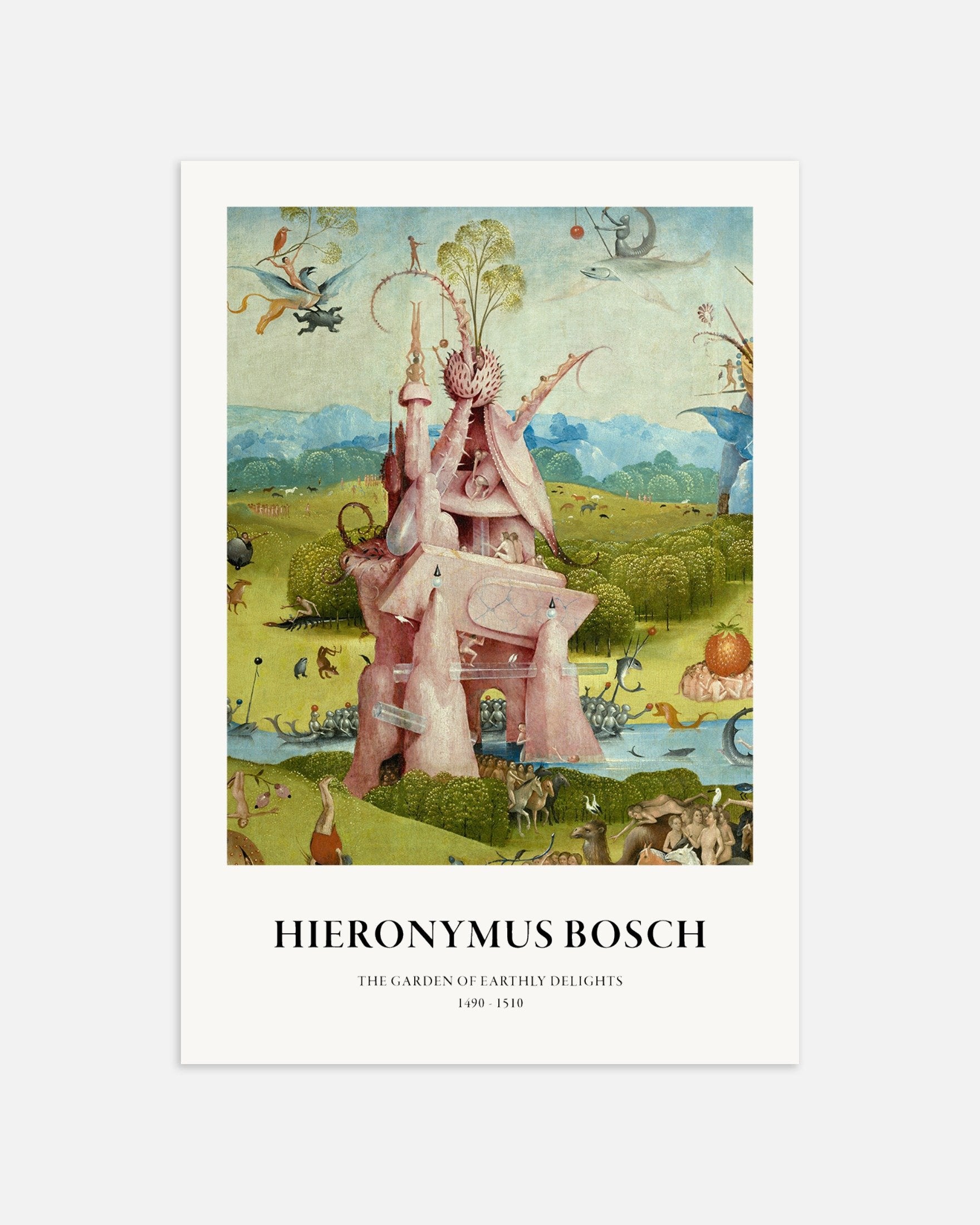 Garden of Earthly Delights Print, Detail 03 | Posterscape