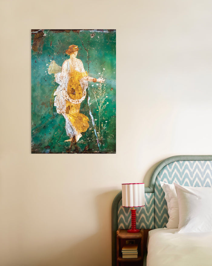 Flora Wall Fresco – Stabiae - Ancient Roman Painting Poster | Posterscape