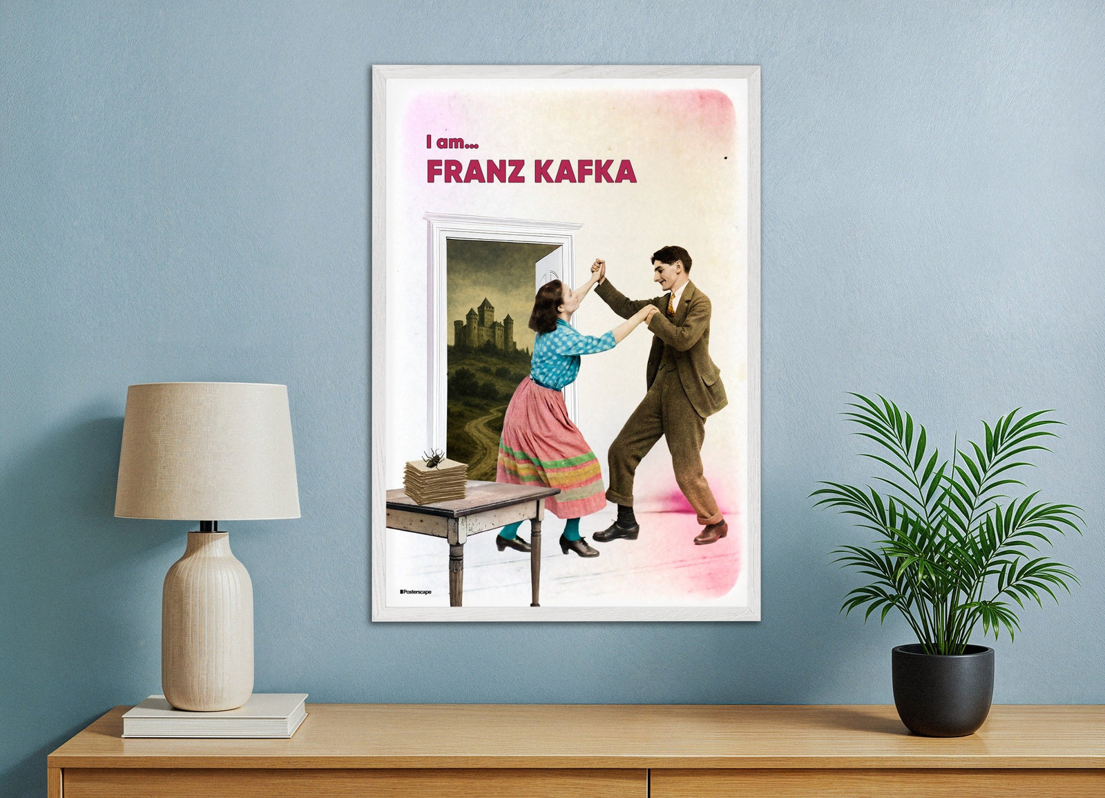 Franz Kafka - A Literary Portrait - Art Print | Posterscape