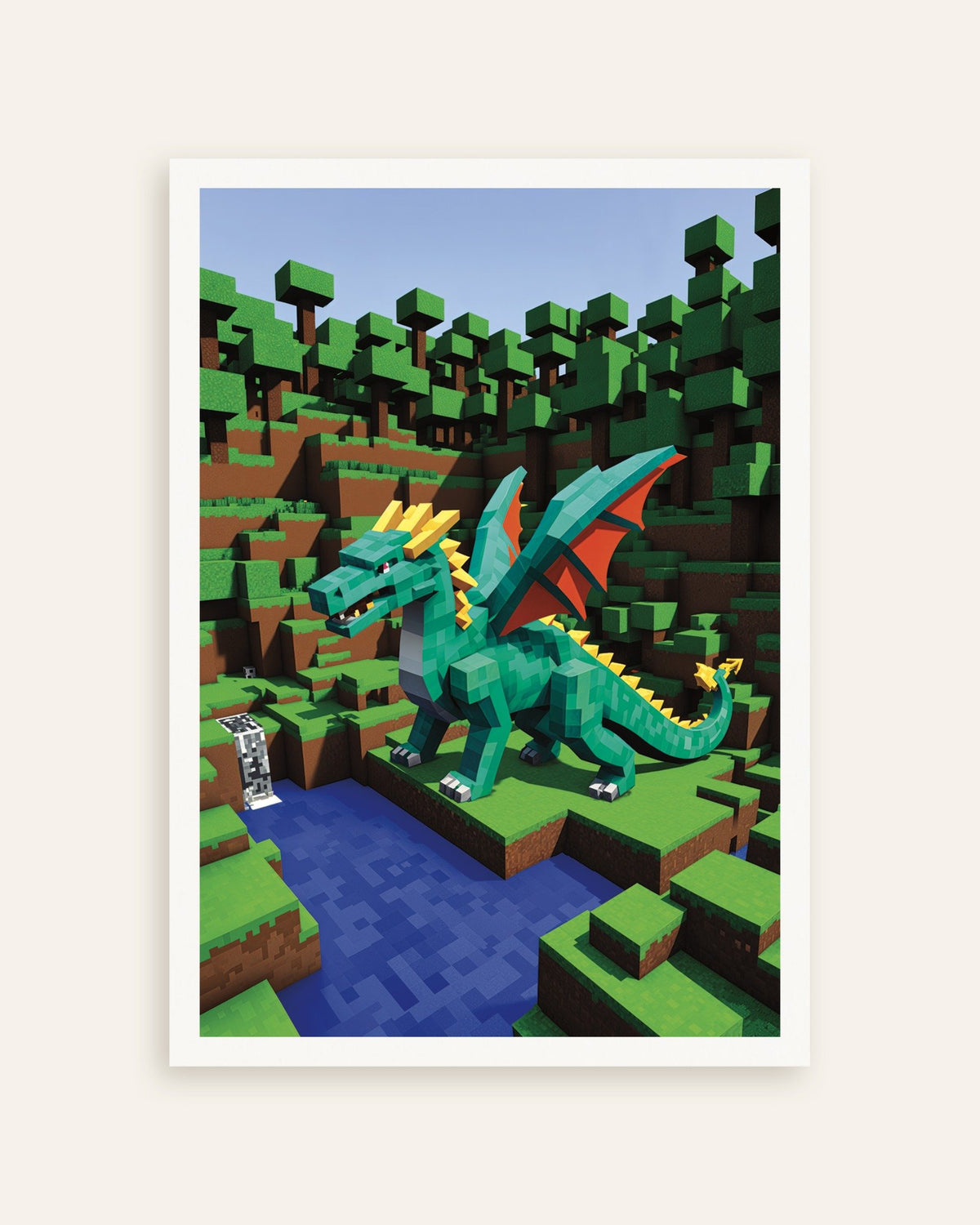 Minecraft Posters – Pixel Wall Art for Gamers | Posterscape
