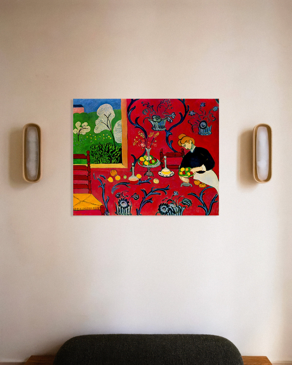 Matisse Harmony in Red 1908 Art Print | Posterscape