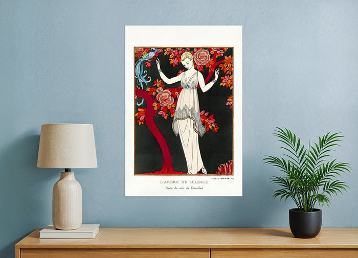 "L'Arbre de Science" Georges Barbier 1914 | Vintage Art Deco Poster ...