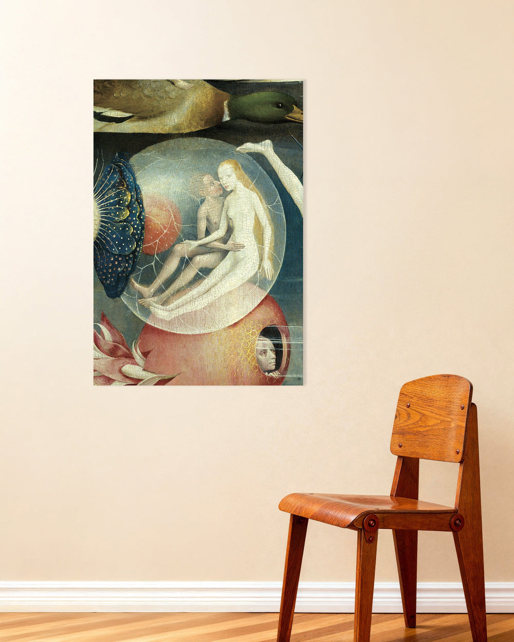 Bosch Garden of Earthly Delights bubble poster | Posterscape