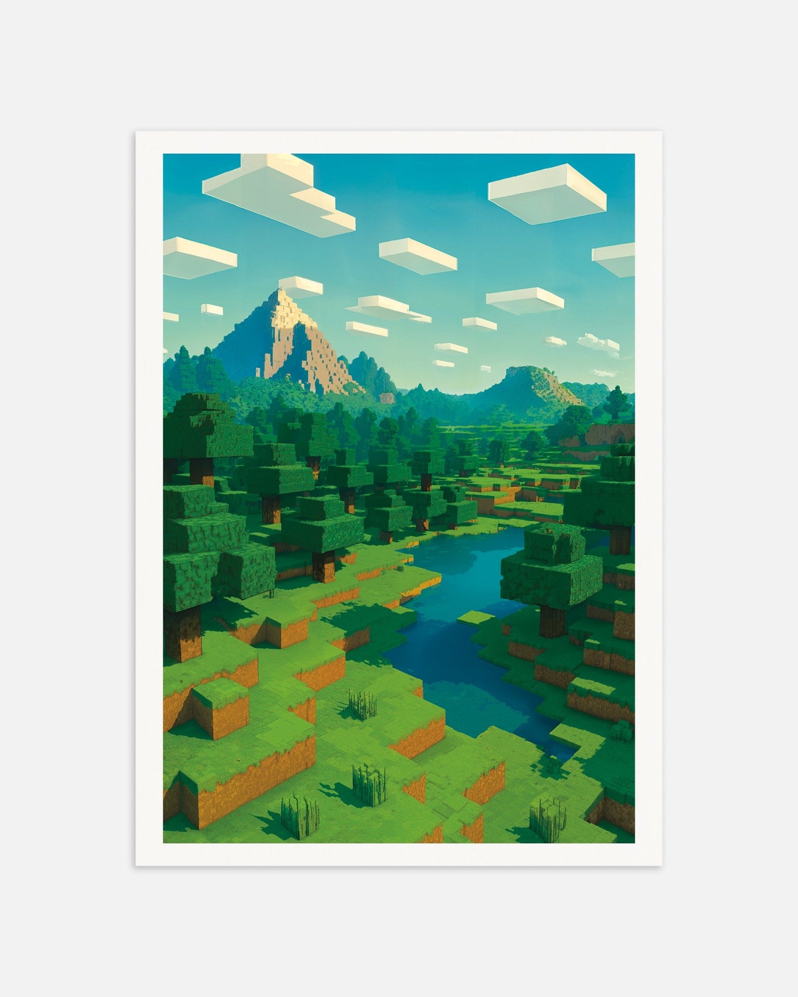 Minecraft Posters – Pixel Wall Art for Gamers | Posterscape
