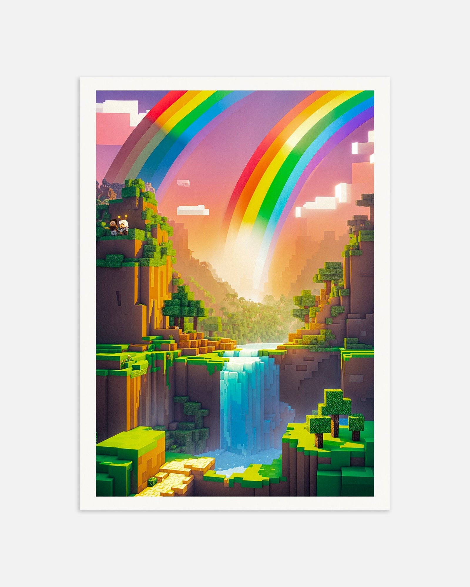 Minecraft Posters – Pixel Wall Art for Gamers | Posterscape