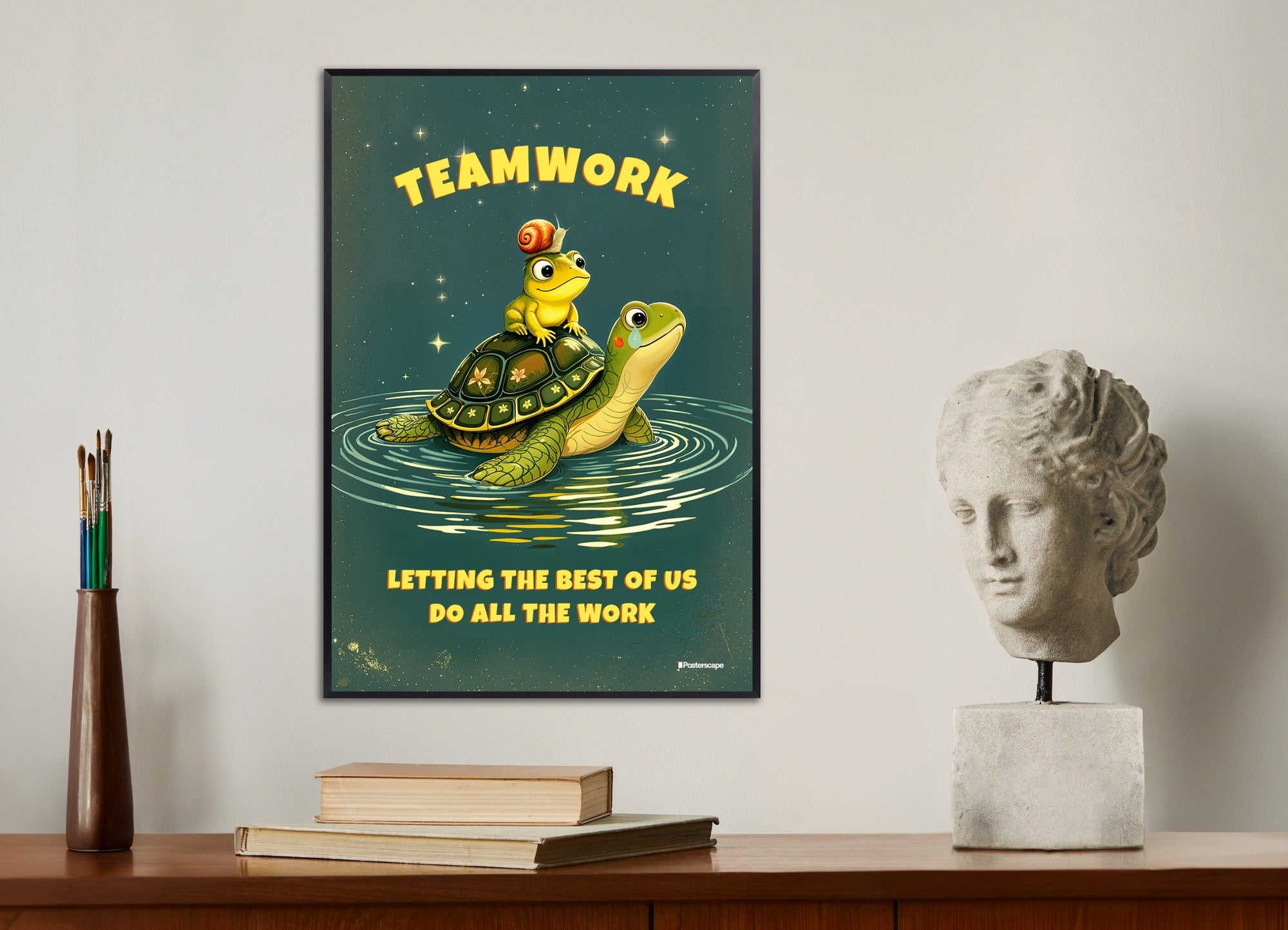 Demotivational Poster - Teamwork | Posterscape