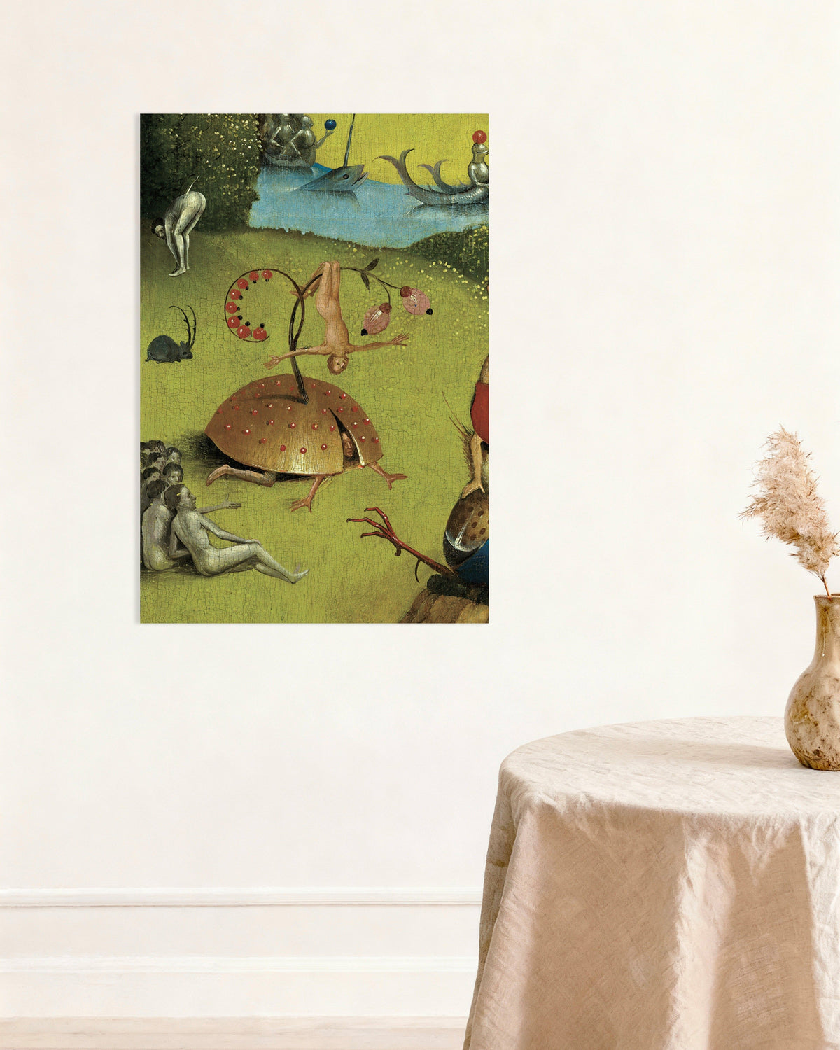 Bosch Garden of Earthly Delights shell detail | Posterscape