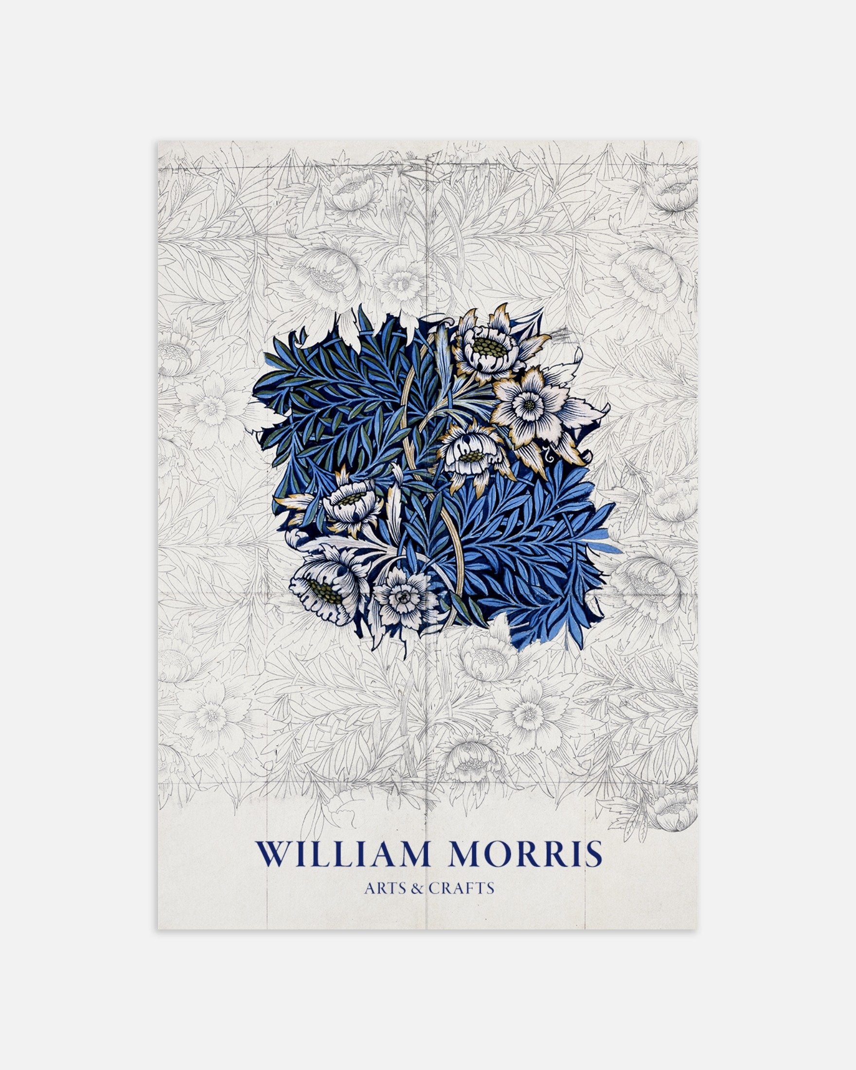 William Morris, trabajo preparatorio | Láminas decorativas