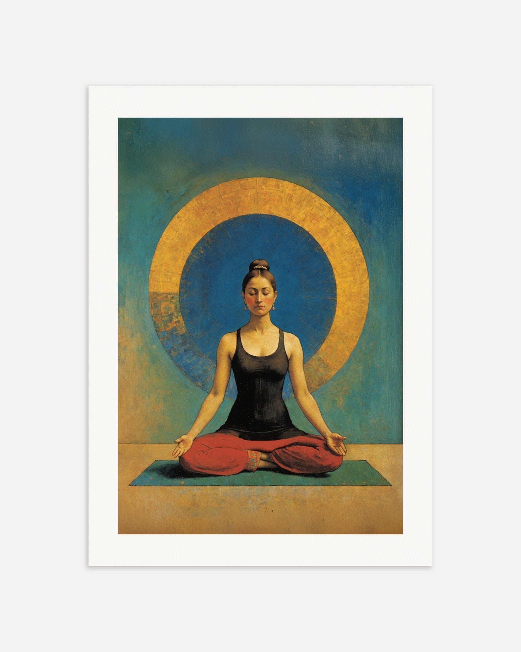 Zen poster, meditation | Wall Art Print | Posterscape